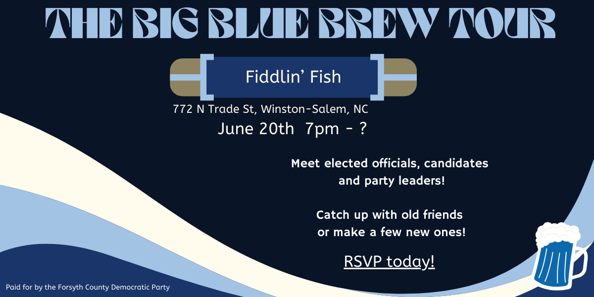 The Big Blue Brew Tour - Fiddlin' Fish · North Carolina Democrats