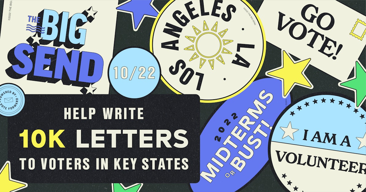 LA: Write letters to voters with Vote Forward & Planned Parenthood ...