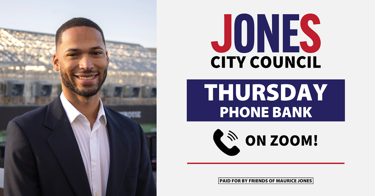 Thursday Phone Bank | Jones for Omaha · Mobilize