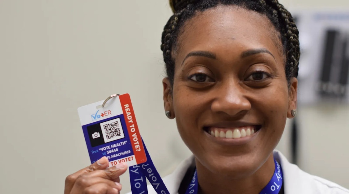 Vot-ER Basics: How to register voters using your badge · Vot-ER