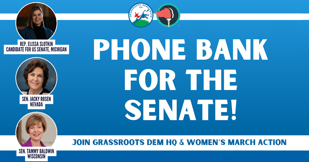 Phone Bank for the Senate! · Mobilize