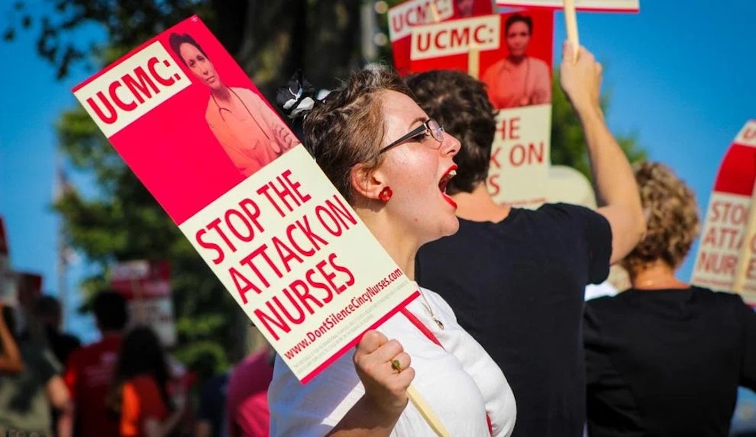 Cincinnati Nurses United Solidarity Rally · Mobilize