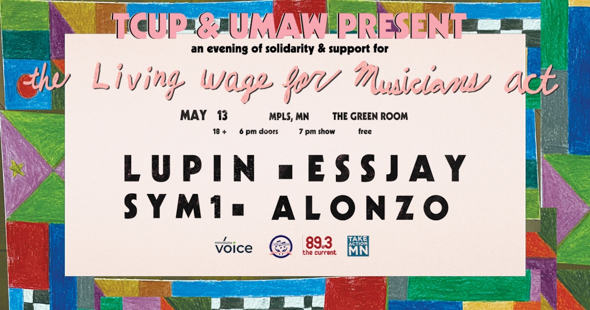 UMAW + TCUP present: the Living Wage for Musicians Act · People's Action