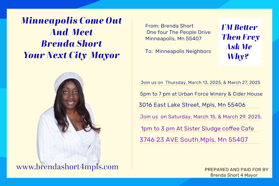 Minneapolis Meet Brenda Short Your Next City Mayor · Mobilize