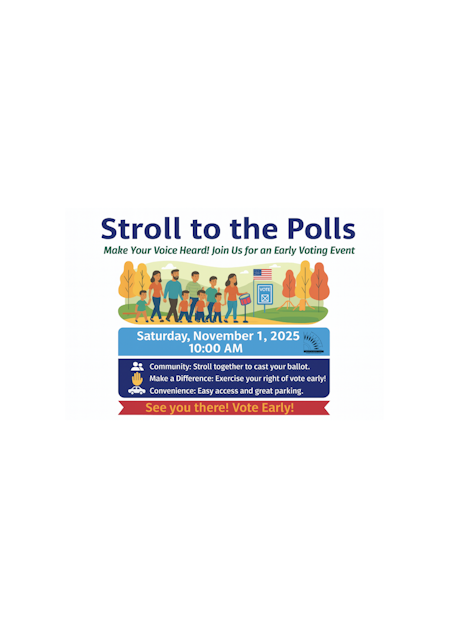 Stroll to the Polls: Early Voting Community Walk · Mobilize