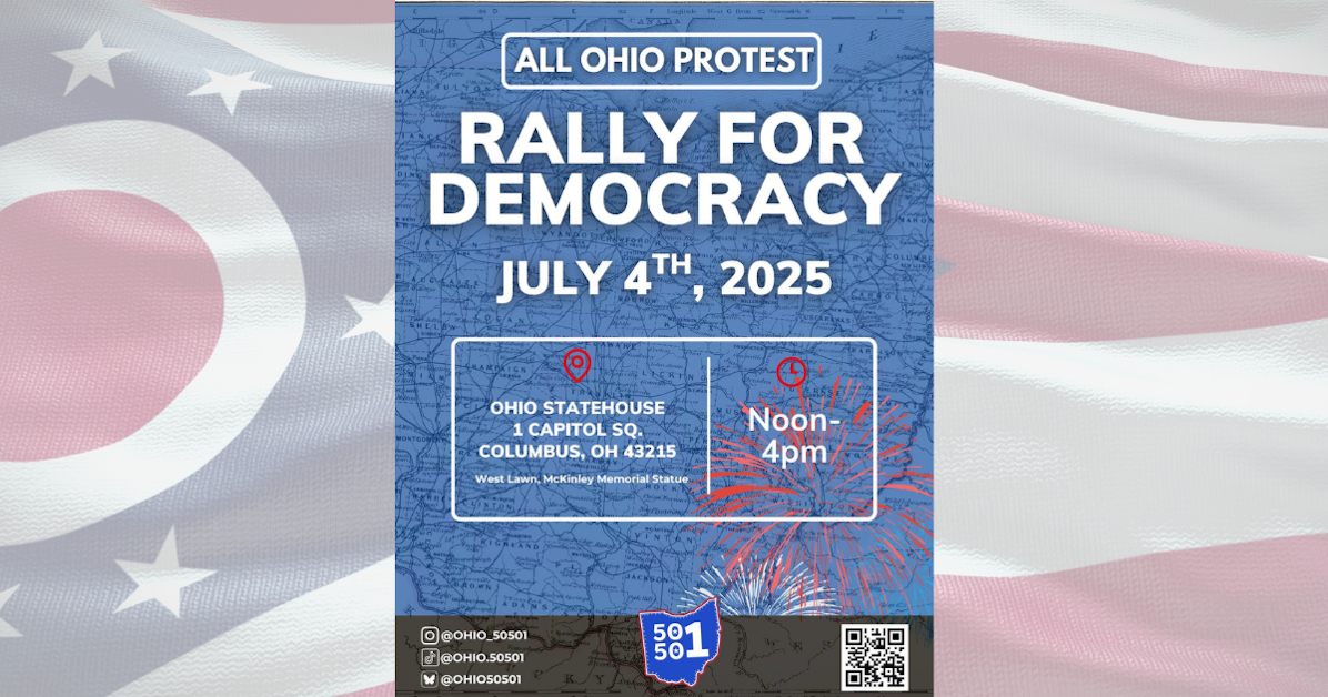 All Ohio Protest: Rally for Democracy · Fulton County Democratic Party