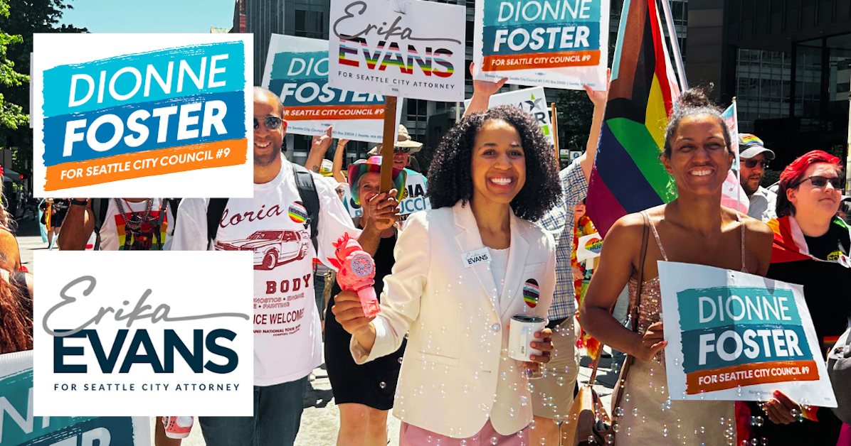Doorknocking with Erika Evans & Dionne Foster in Queen Anne! · Dionne ...