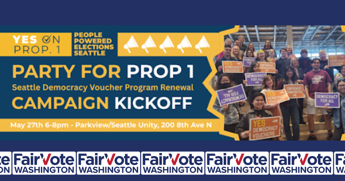 Yes on Prop 1 Campaign Kickoff! · Mobilize
