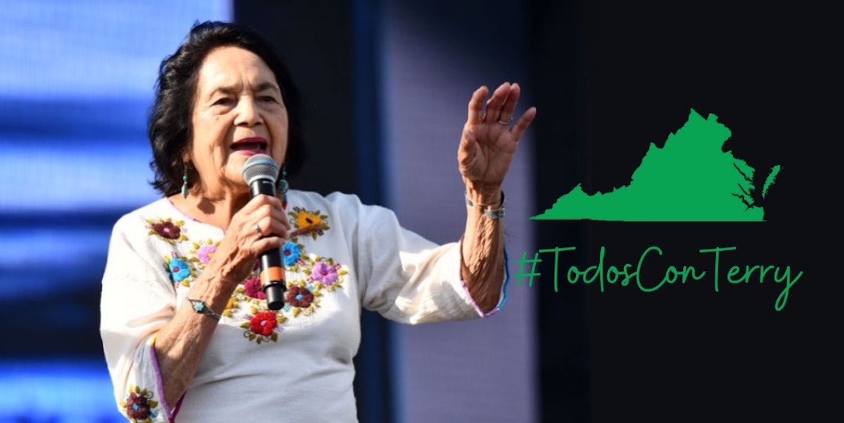 Todos con Terry Car Parade with Dolores Huerta · Terry for Virginia