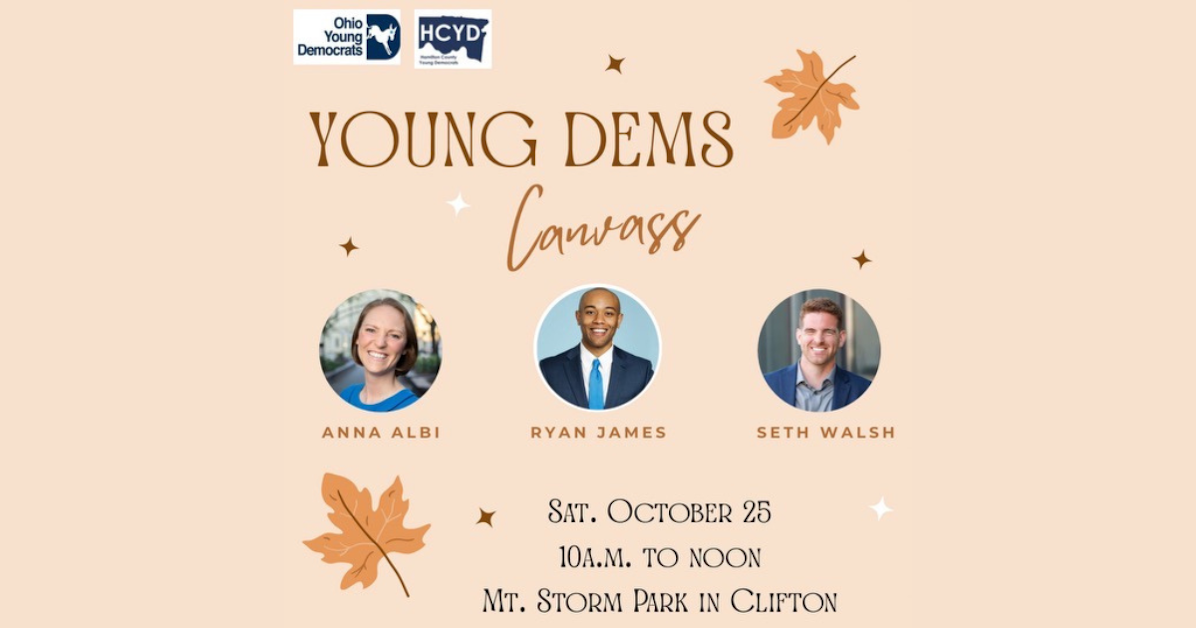Young Dems Canvass for Anna Albi, Seth Walsh, and Ryan James for ...