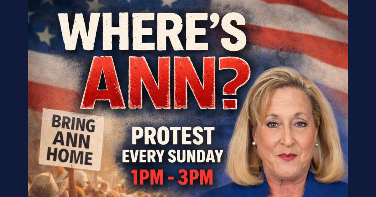 Where's Ann? Protest · Mobilize