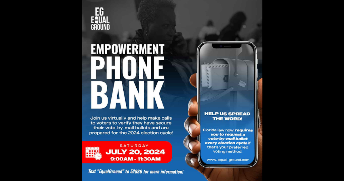 Equal Ground Empowerment Phone Bank · Mobilize