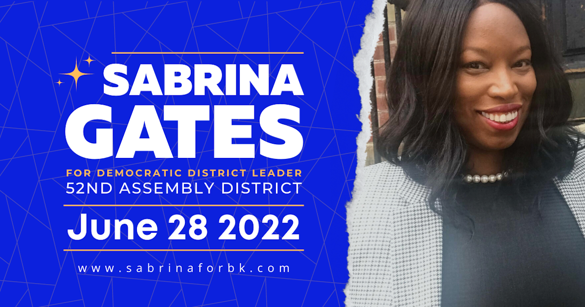 Canvass with Team Sabrina · Sabrina Gates for District Leader
