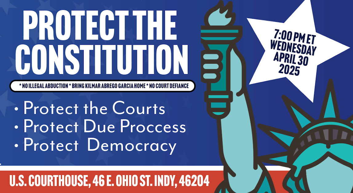Vigil: Protect The Constitution · Progressive Democrats of America