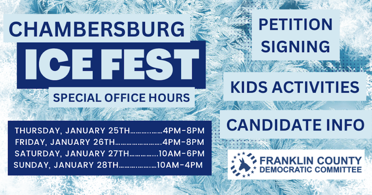Chambersburg Ice Fest - Special Office Hours · Mobilize