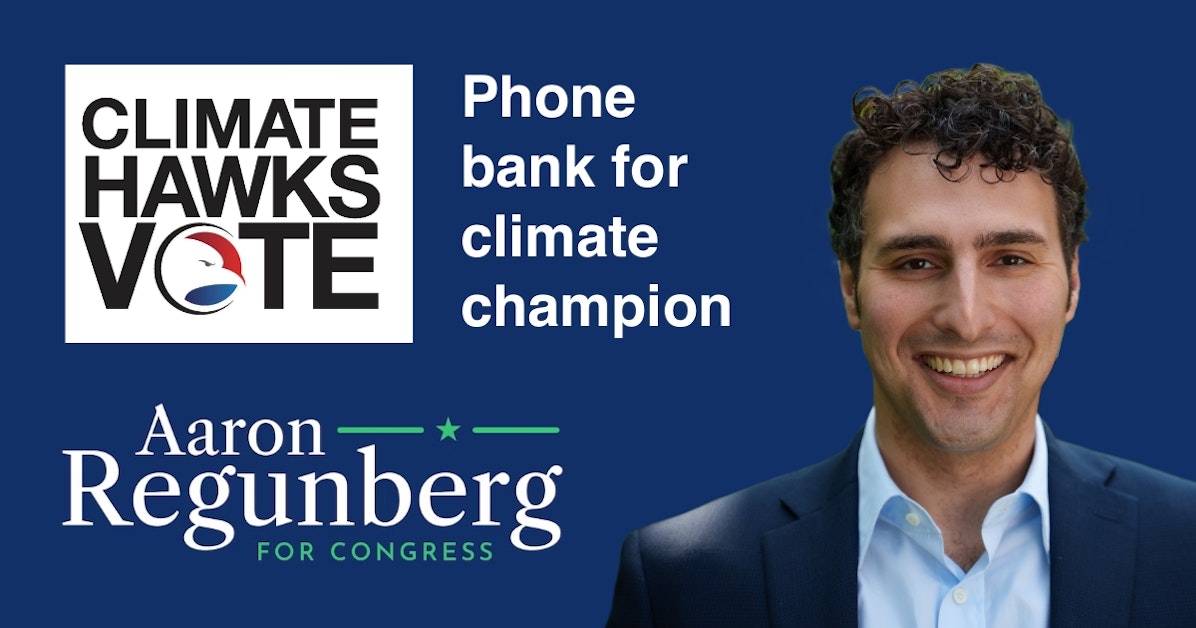 Climate Call In Day for Aaron Regunberg for Congress · Mobilize