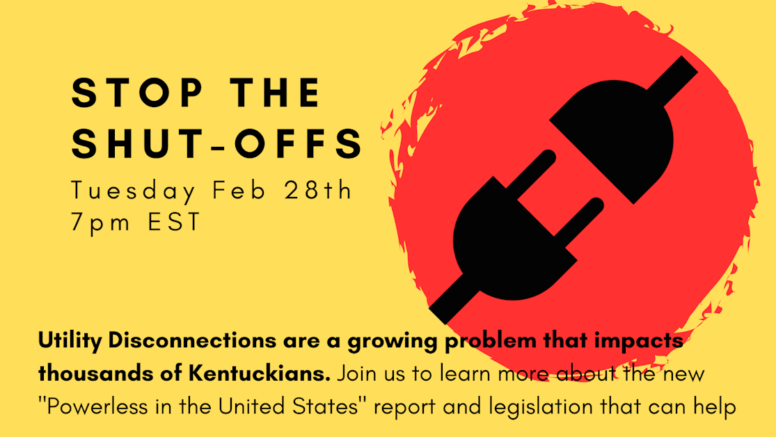 Stop the Shut-Offs! Webinar on Utility Disconnections · Mobilize