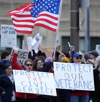 Standout for Veterans & All Federal Workers! · Mobilize