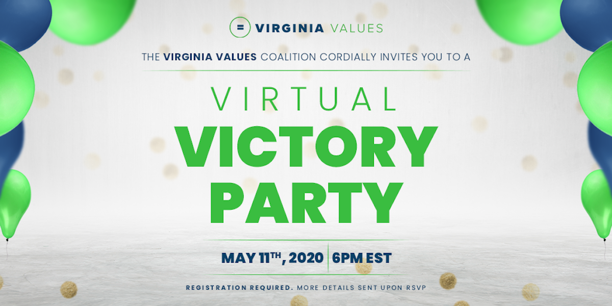 Virginia Values Act: Virtual Victory Party! · HRC in Virginia