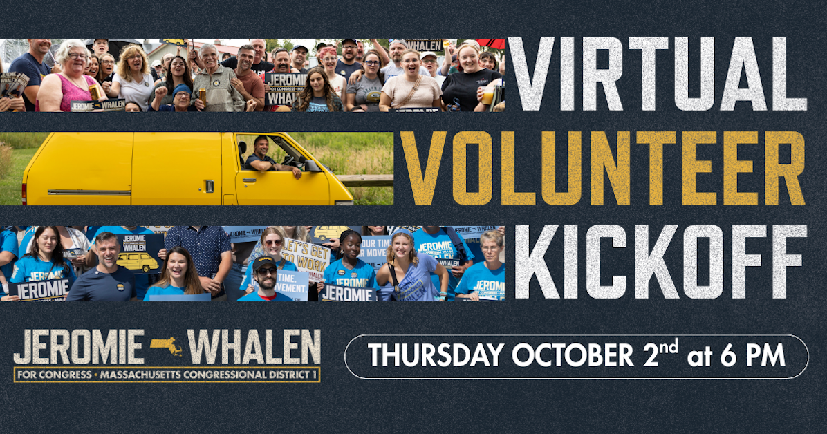 Virtual Volunteer Kickoff · Mobilize