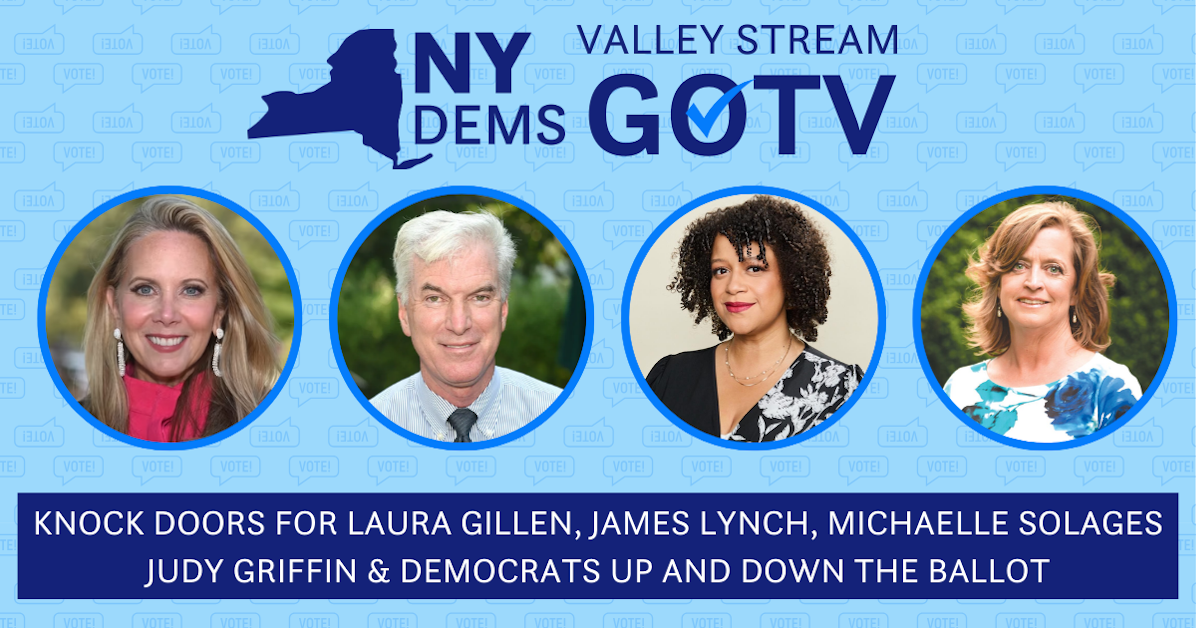 VALLEY STREAM: Get Out the Vote Canvassing for Laura Gillen, James ...