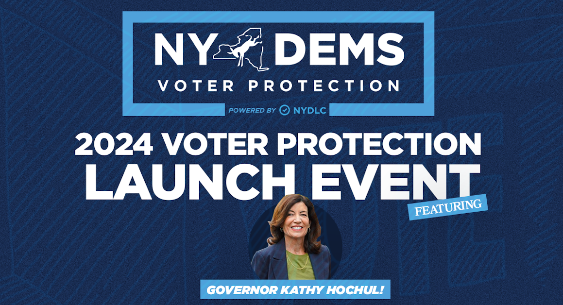 NY Voter Protection Launch Featuring Governor Kathy Hochul! · NY Dems ...