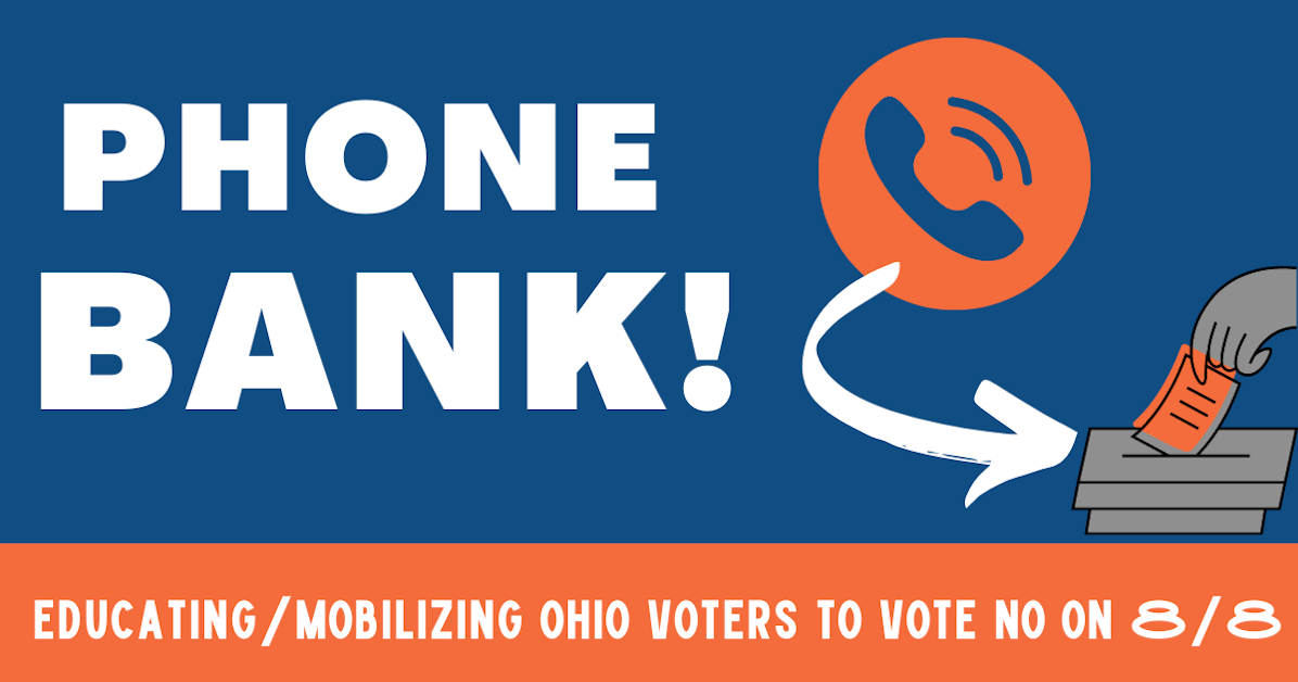 VOTE NO ON AUGUST 8! · Swing Left