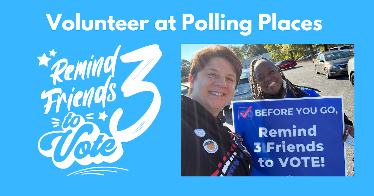 Remind 3 Friends to Vote: EARLY VOTING Beulah Missionary Baptist · Mobilize