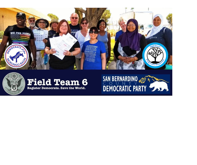 Register Young Democrats at Victor Valley College CA · Field Team 6