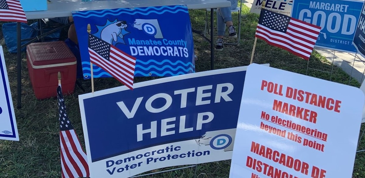 Early Voting Greeter Tables - Lakewood Ranch Town Hall · Manatee County ...