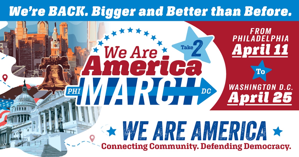 We Are America March: Info Session/Q&A · Mobilize