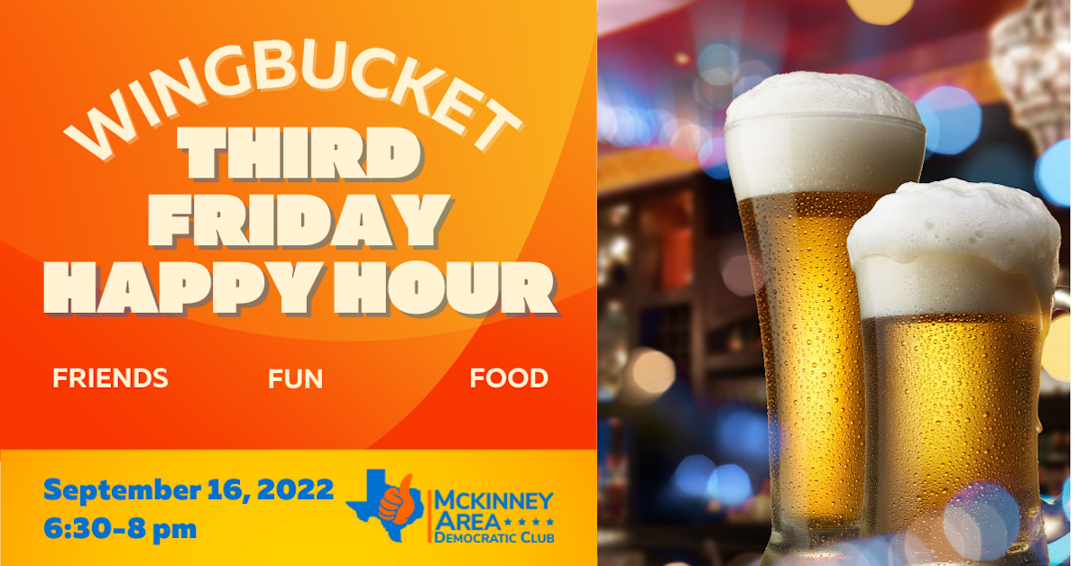 McKinney Area Democrats September Happy Hour · Mobilize