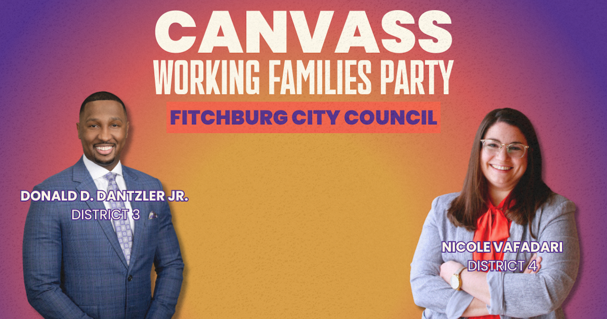 Canvass with WI Working Families Party · Working Families Party