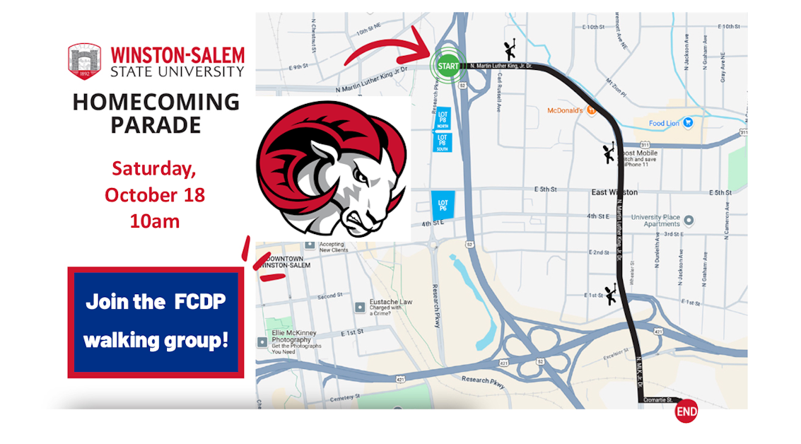 WSSU Homecoming Parade Walking Group · North Carolina Democrats