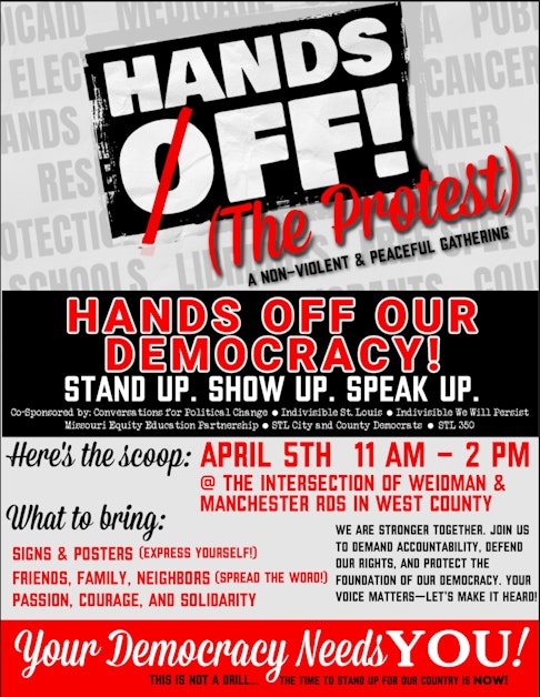 Hands Off, Ann! · St. Louis County Democratic Central Committee