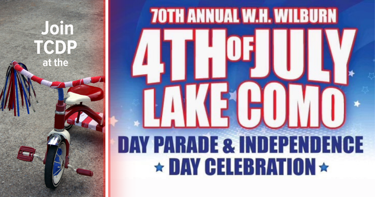 TCDP at 4th of July Lake Como · Mobilize