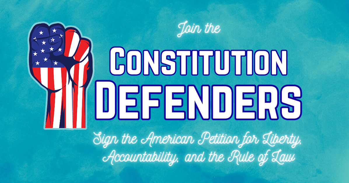 We Defend the Constitution · WCDP / Sylvain Bruni