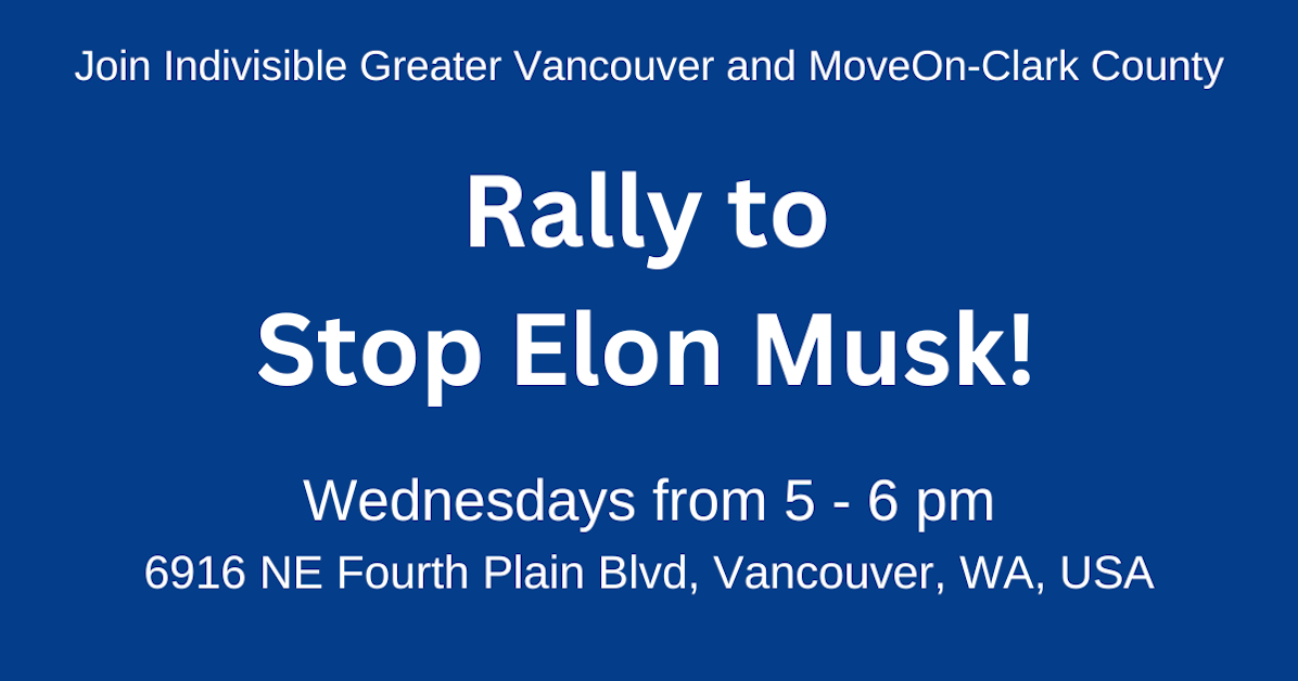4/23 Stop Elon Musk Rally! · Mobilize