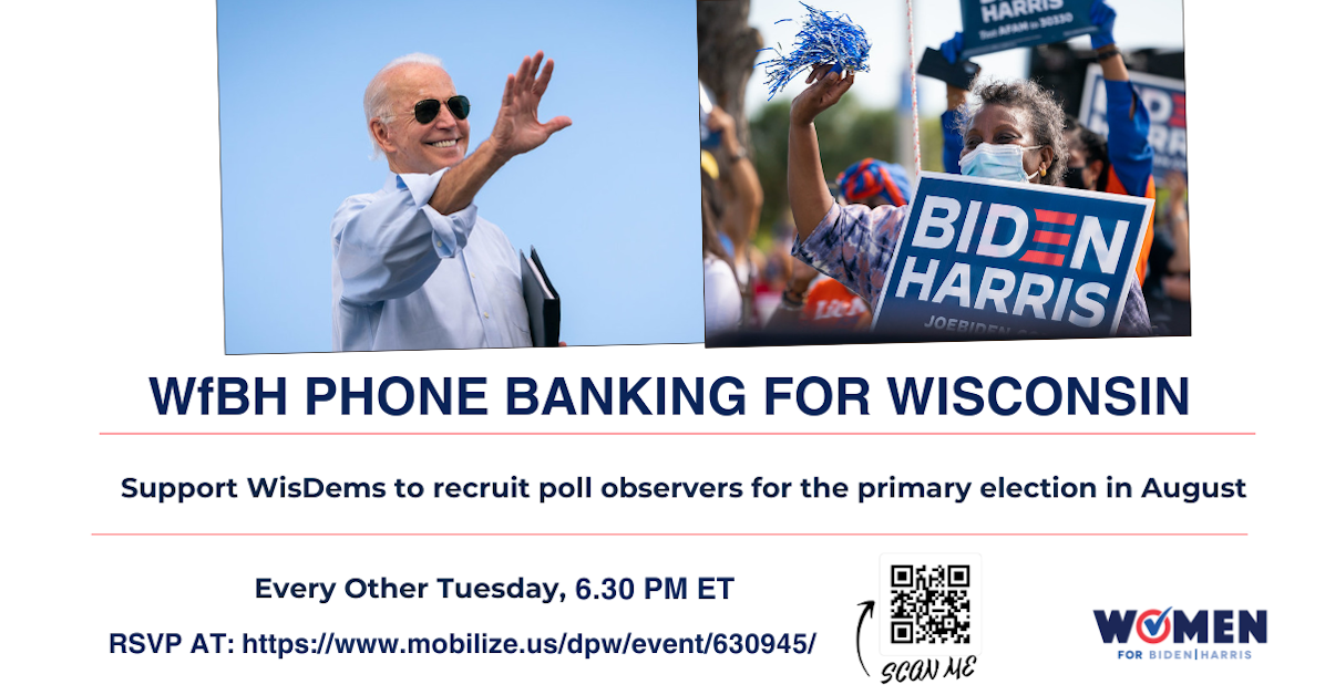 WfBH x WisDems VoPro Recruitment Phonebank · WisDems Voter Protection