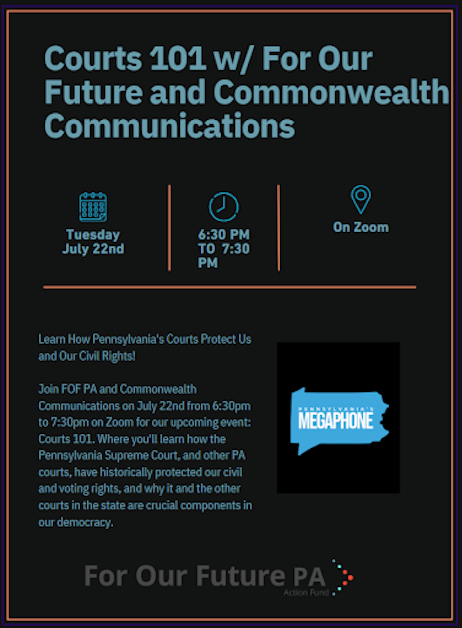 Courts 101 w/ Commonwealth Communications NEPA · Mobilize