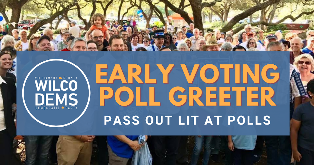 Poll Greeting - Early Voting · Mobilize