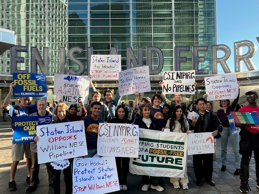 Staten Island, NY: Rally Against Williams NESE Gas Pipeline · Food ...