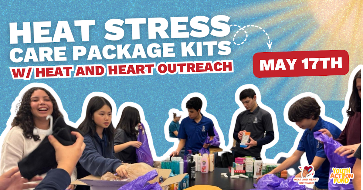 Heat and Heart Outreach: Heat Stress Relief Kit Assembly ☀️ · Mobilize
