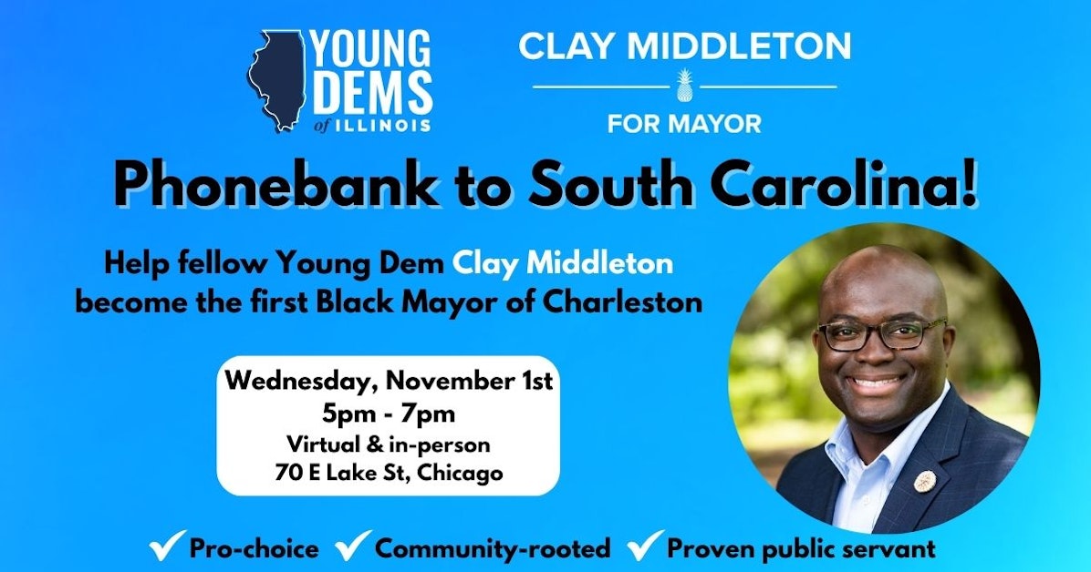 Virtual Phonebank for Clay Middleton for Mayor · Democratic Party of ...