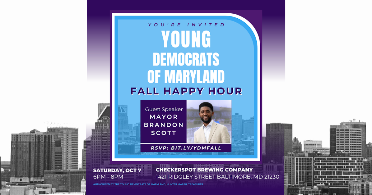 Young Democrats of Maryland Fall Happy Hour · Mobilize