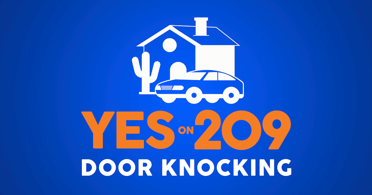 Yes on Prop 209 LD 28 Canvass · Mobilize