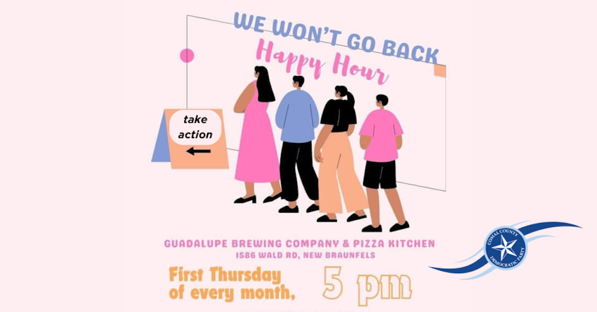 We Won't Go Back Happy Hour · Mobilize