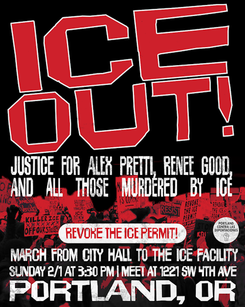 ICE out! Justice for Alex Pretti, Renee Good, and all those murdered by ...