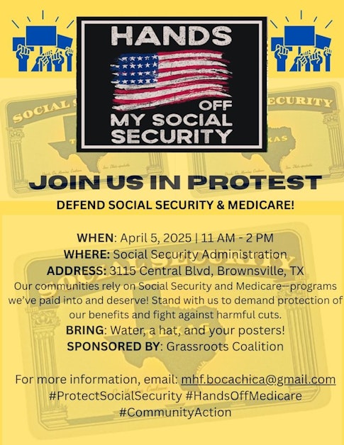 Hands Off My Social Security Protest · Mobilize
