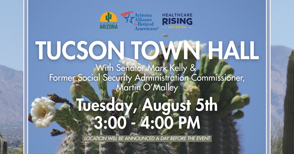 Tucson Town Hall with Senator Mark Kelly and Former SSA Commissioner ...